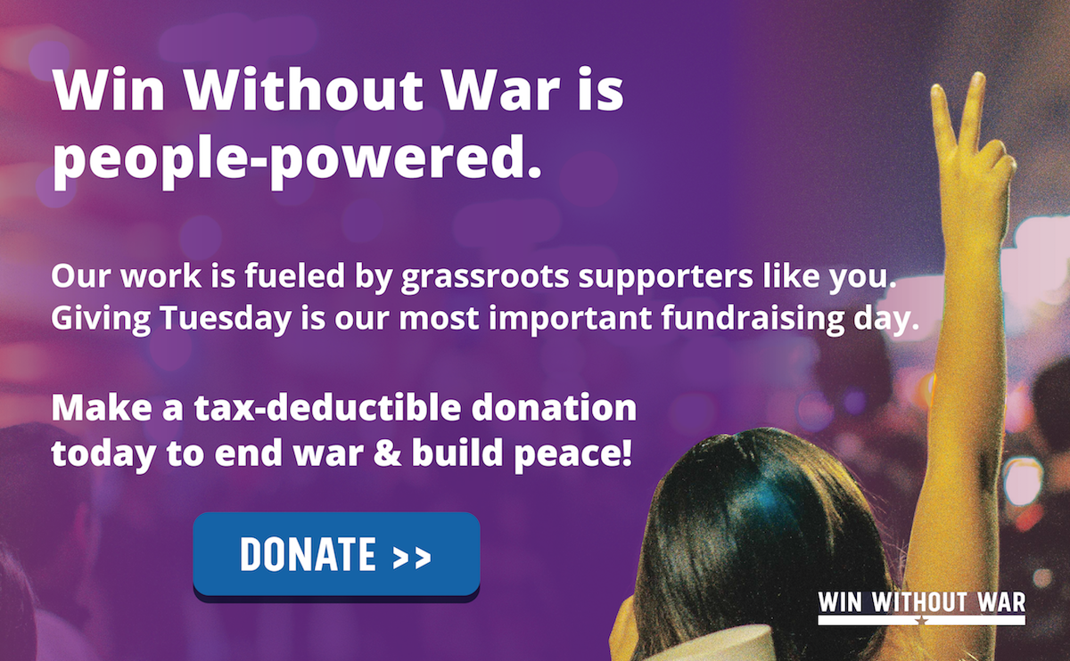 Help Us Win Without War | Win Without War